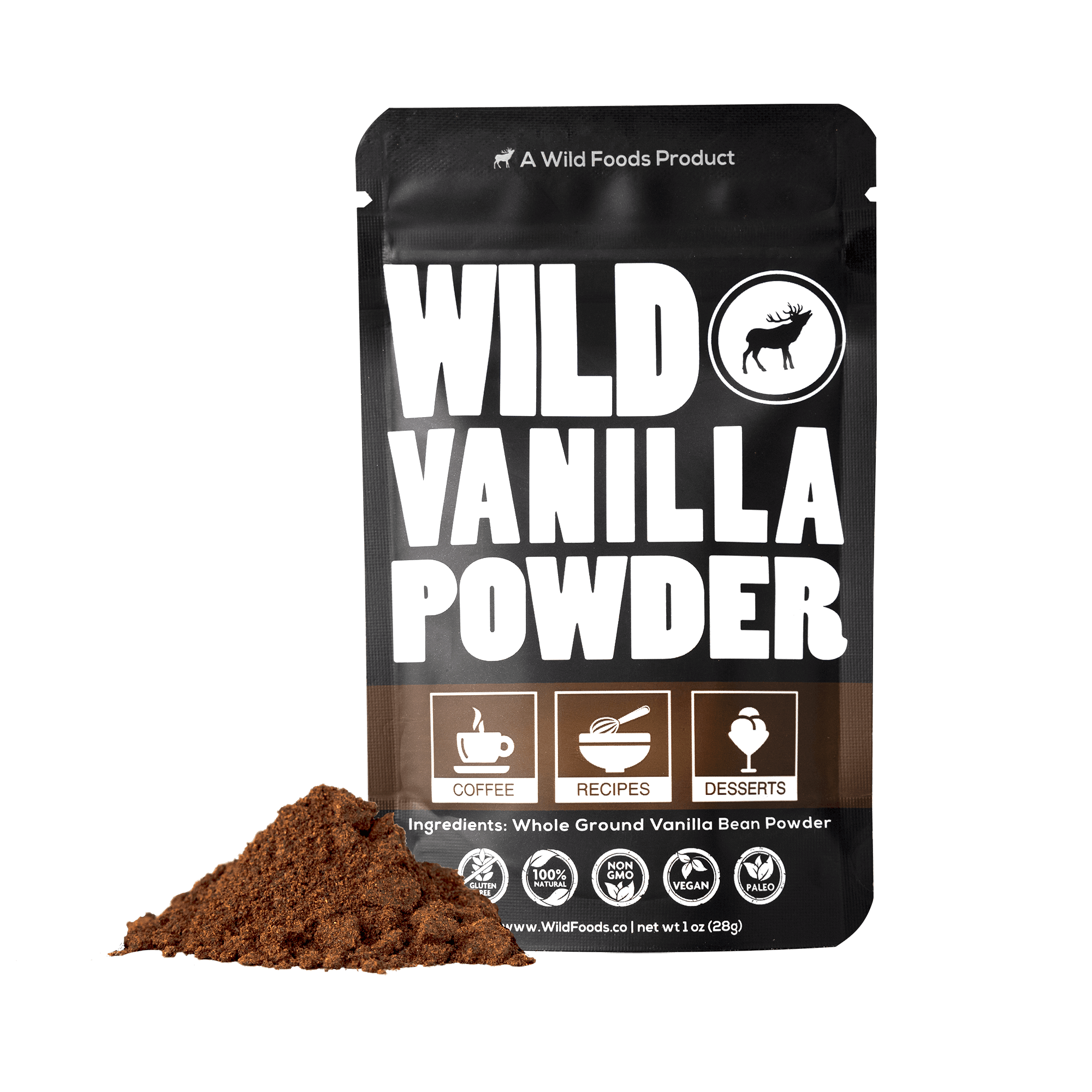 All Natural Wild Vanilla Powder