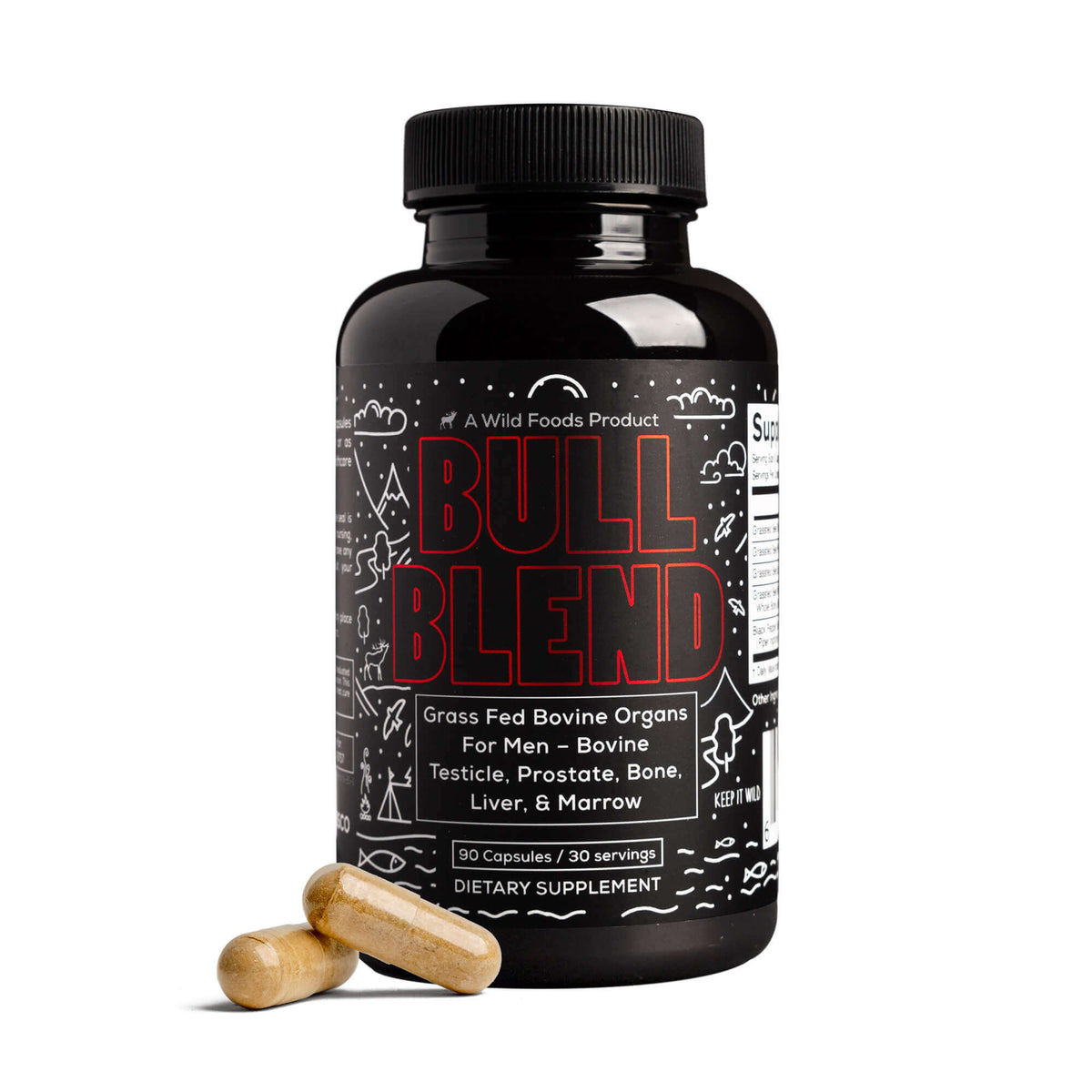 Bull Blend, 30 servings – Natural Male Hormone & Energy Support