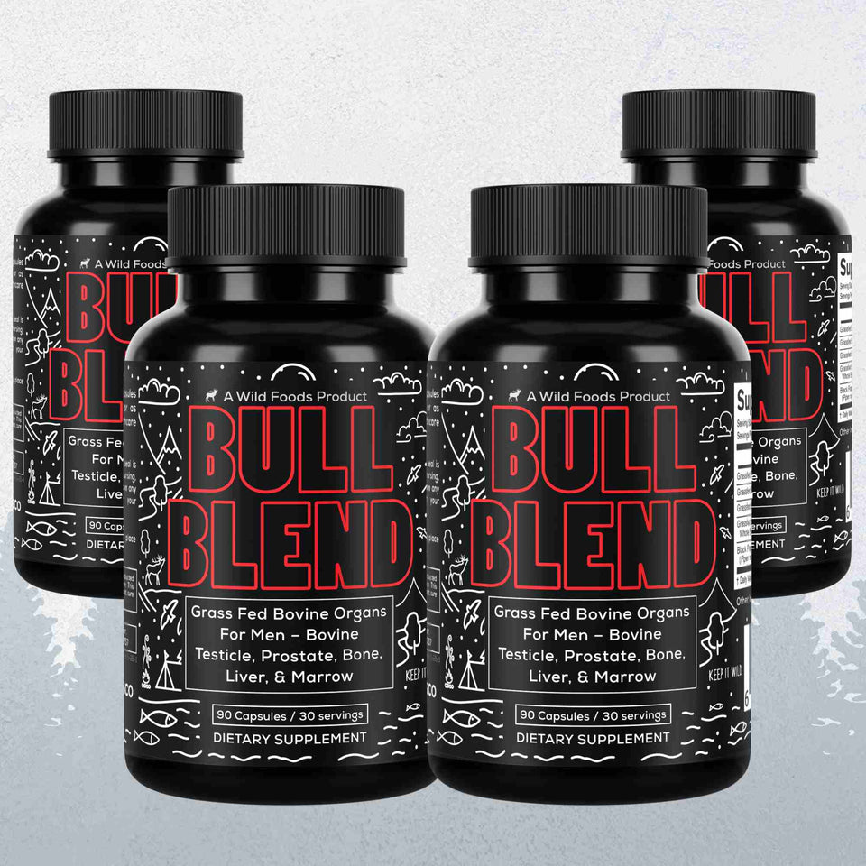 Bull Blend, 30 servings – Natural Male Hormone & Energy Support