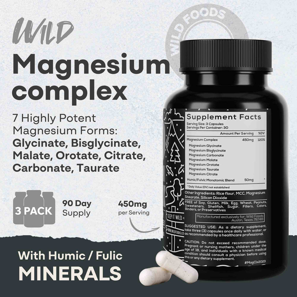 Magnesium Complex | 7-in-1 Complete Spectrum Formula