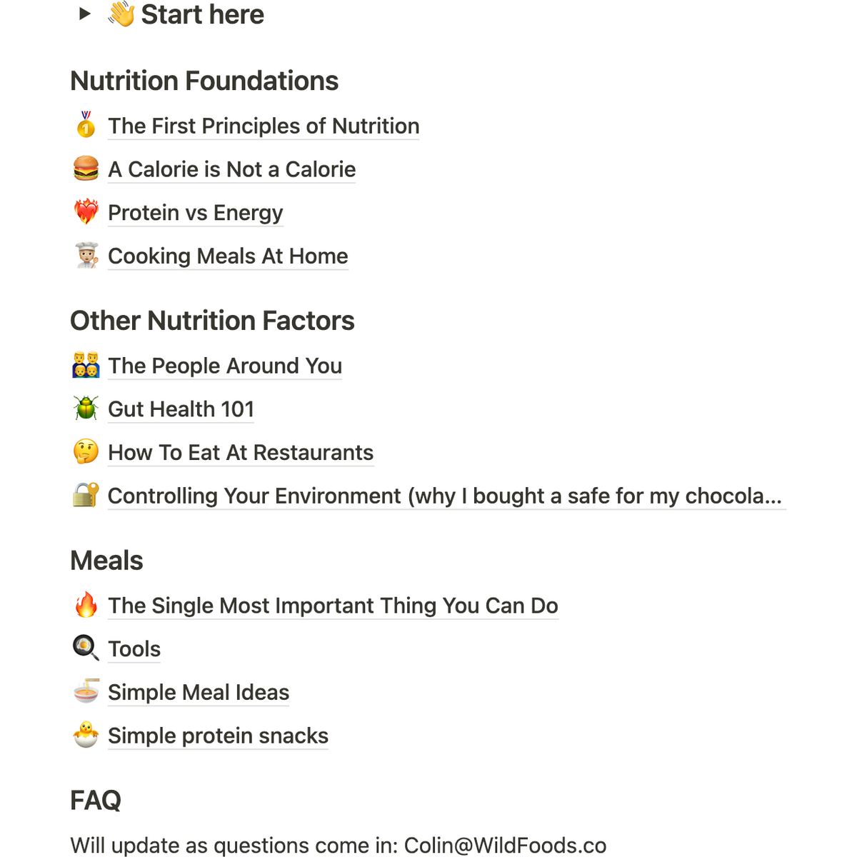 Principles of Human Nutrition Course by The Wild CEO