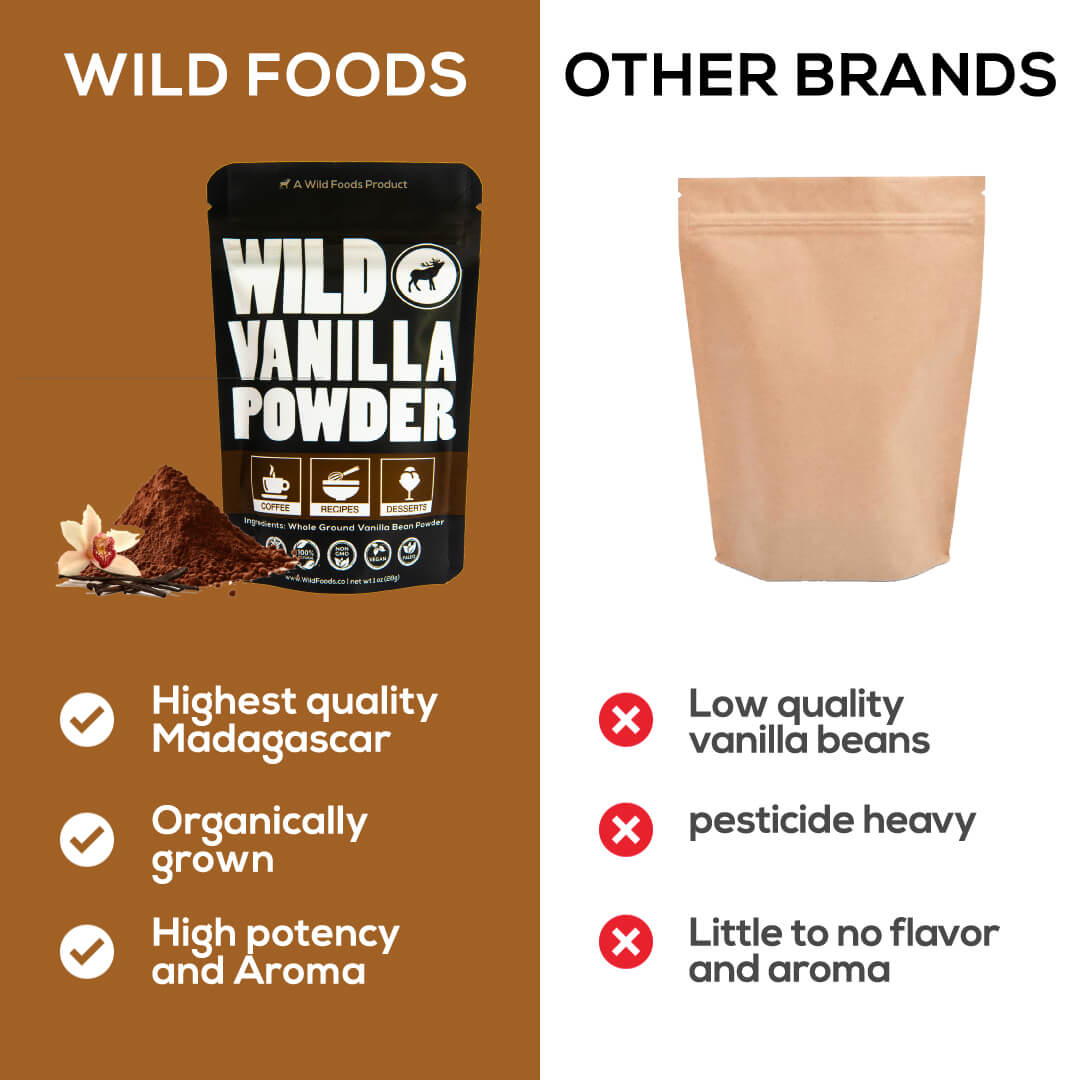 All Natural Wild Vanilla Powder