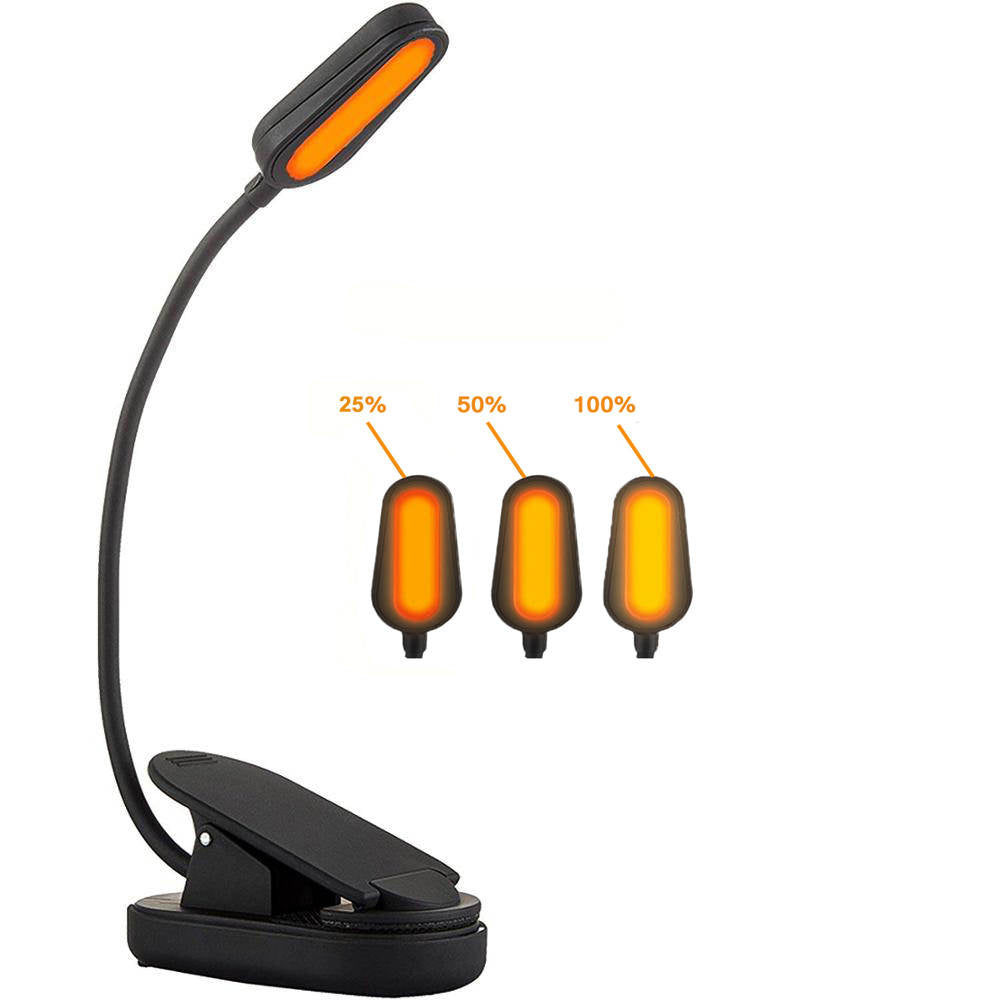 NEW Orange Glow Reading light